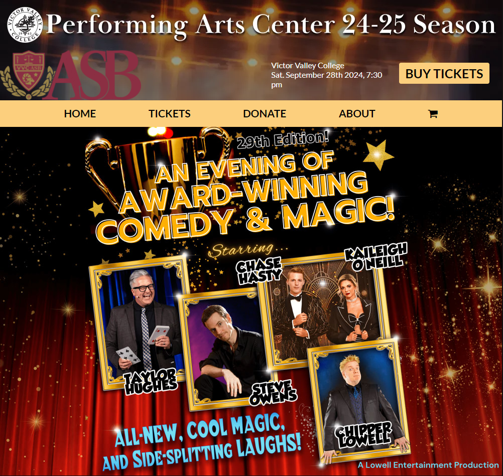 Tickets | Victor Valley College